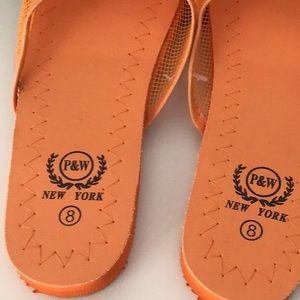 Shoes | Sequin And Mesh Sandalsslippers | Poshmark